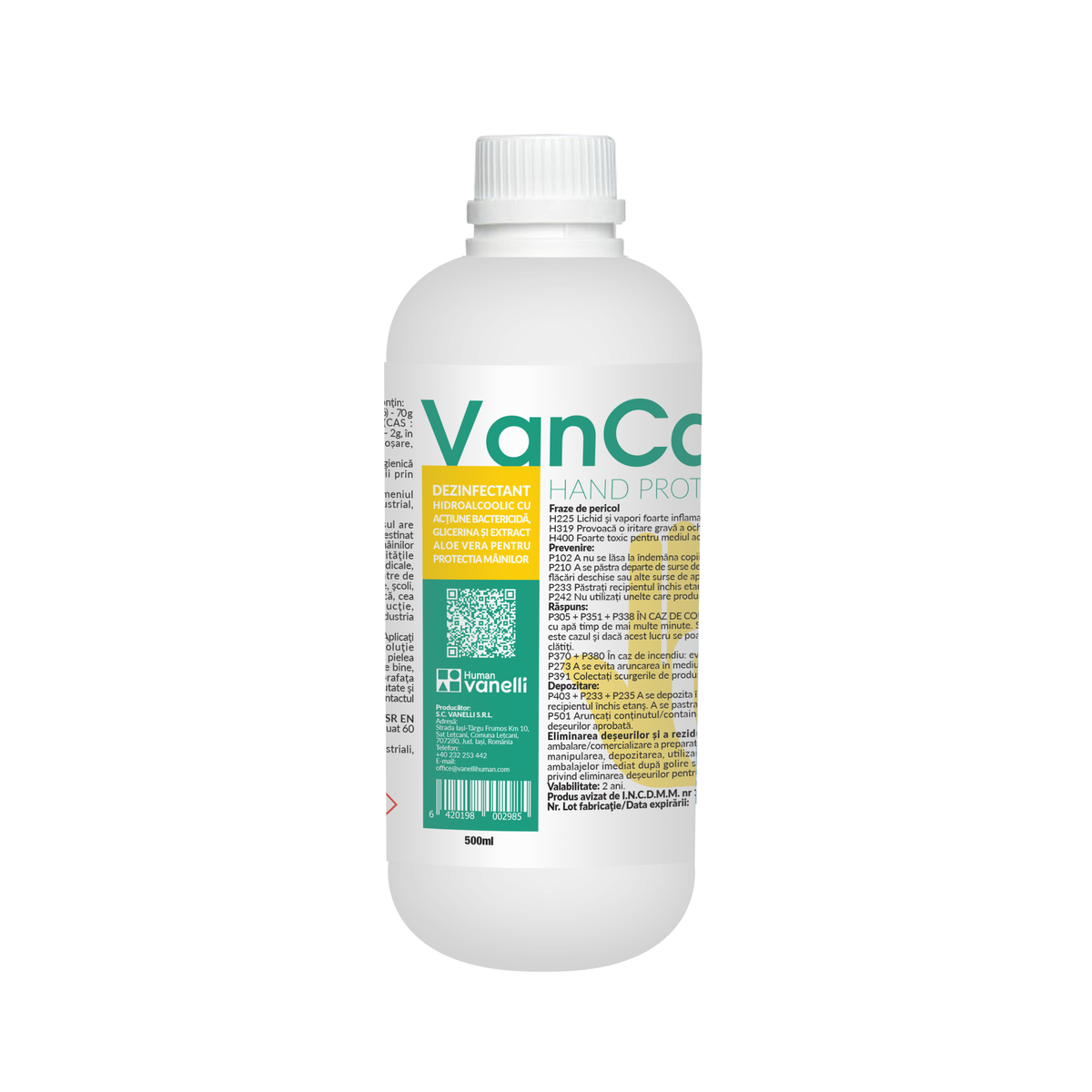 VanCare HandProtect dezinfectant spray – Vanelli HUMAN