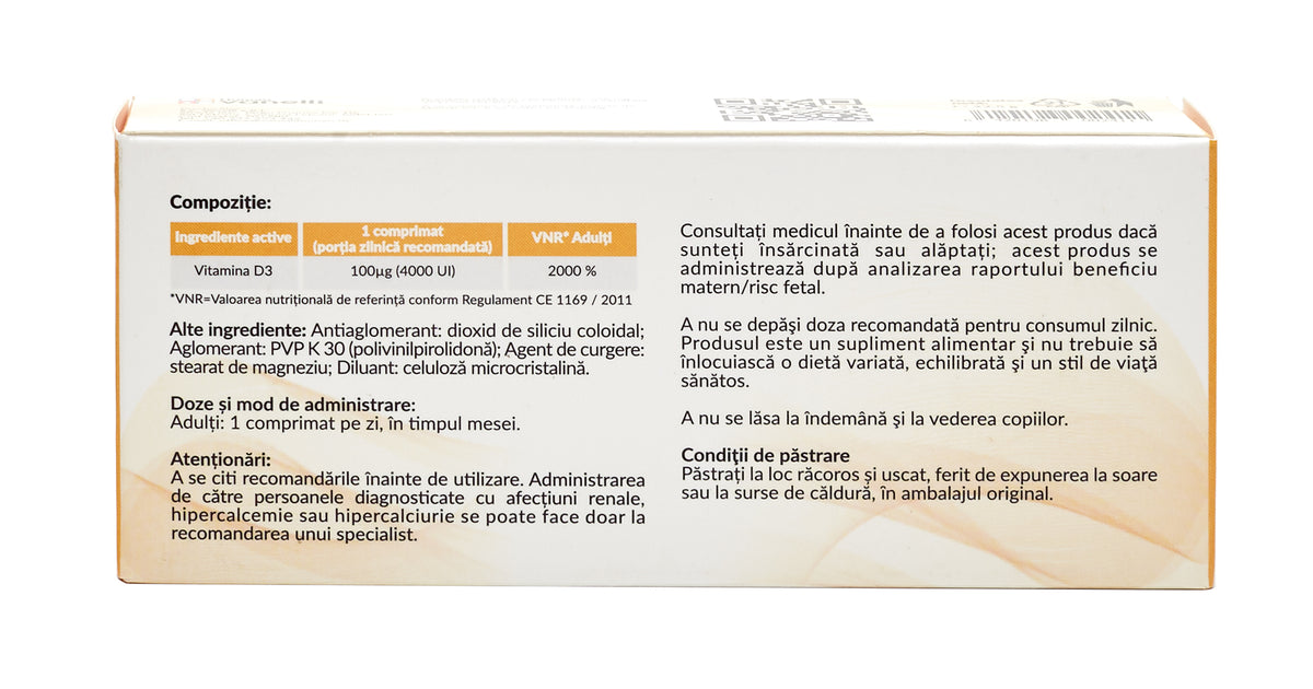 Vanevit D3 4000 UI – Vanelli HUMAN