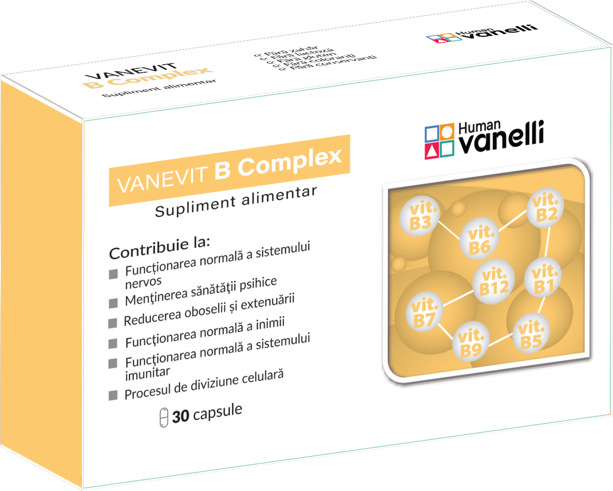 Vanevit B complex – Vanelli HUMAN
